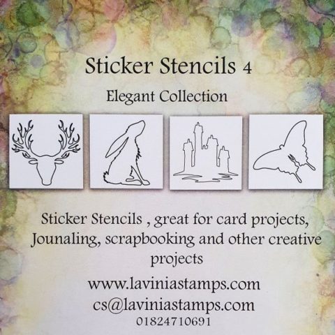 Sticker Stencils 4 – Elegant Collection | Ink Art Designs