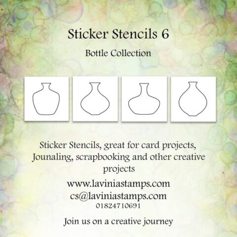 Sticker Stencils 6 – Bottle Collection | Ink Art Designs
