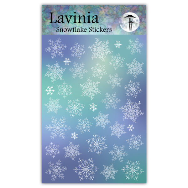 Snowflake Stickers | Ink Art Designs